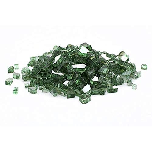 Margo Garden Products 1/2" 20lbs Dragon Glass, Green