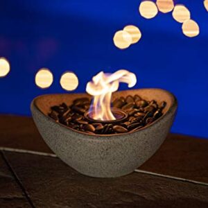 Red Wagon Integrity Table Top Fire Bowl. Outdoor Tabletop Fire Pits Fireplace Burner for Garden Ornament. Relax and Enjoy Cozy Fireside Experience.