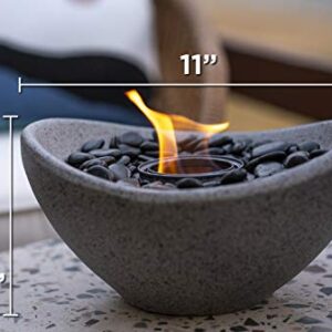 Red Wagon Integrity Table Top Fire Bowl. Outdoor Tabletop Fire Pits Fireplace Burner for Garden Ornament. Relax and Enjoy Cozy Fireside Experience.