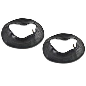 jjdd carkio 3.50-8/3.00-8 inner tubes with bent valve stem for pneumatic wheelbarrow wheel,cart wheel, garden cart, wagons – 2pcs