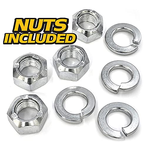 HD Switch - Improved Adjustable LH/RH Steering Drag Link Set Replaces 21546337 & 21546338 for Ariens Lawn and Garden Tractors - Includes Sector Gear Dust Caps!