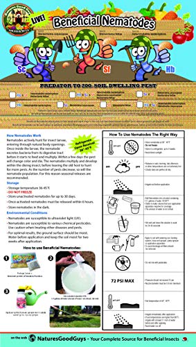 5 Million Live Beneficial Nematodes Sf - Fungus Gnat/Rootknot Gall Exterminator