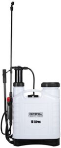 faithfull faispray16 spray16 garden sprayer, 16 litre std, multi