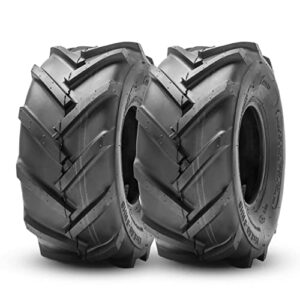 halberd set of 2 15×6.00-6 tractor tires lawn mower garden tires 4pr great traction for garden tractors riding mower golf cart excavators