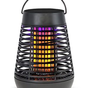 PIC Portable Solar Insect Killer Torch (FLPT), Bug Zapper and Flame Accent Light, Kills Bugs on Contact