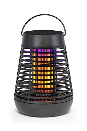 PIC Portable Solar Insect Killer Torch (FLPT), Bug Zapper and Flame Accent Light, Kills Bugs on Contact