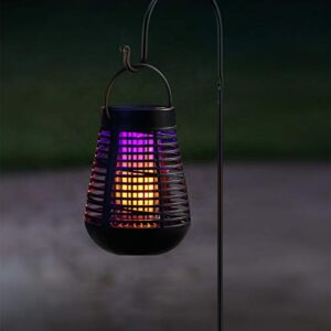 PIC Portable Solar Insect Killer Torch (FLPT), Bug Zapper and Flame Accent Light, Kills Bugs on Contact