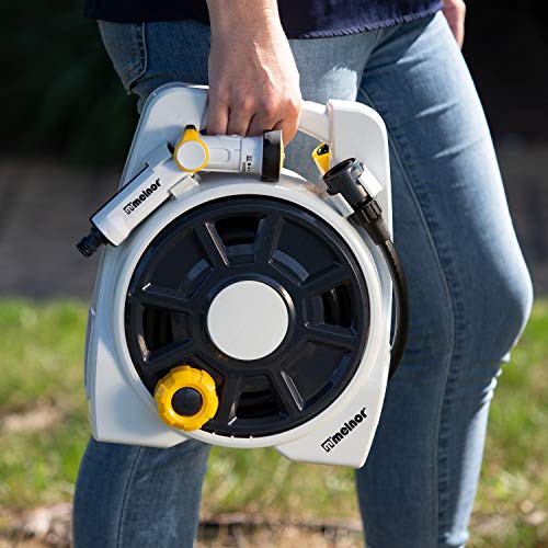 Compact Hose Reel with 2-Way Connector