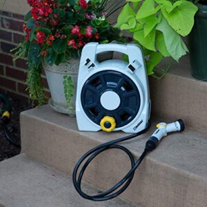 Compact Hose Reel with 2-Way Connector