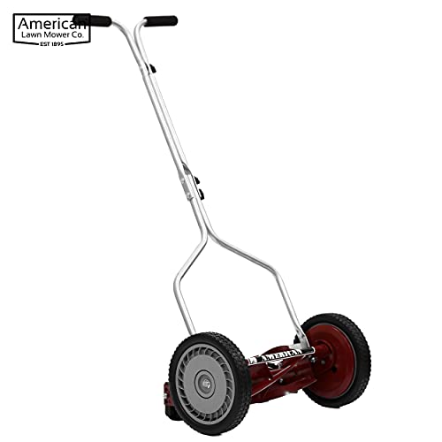 American Lawn Mower Company 1304-14 14-Inch 5-Blade Push Reel Lawn Mower