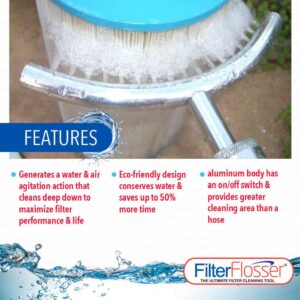 Filter Flosser - The Ultimate Cartridge Filter Cleaning Tool