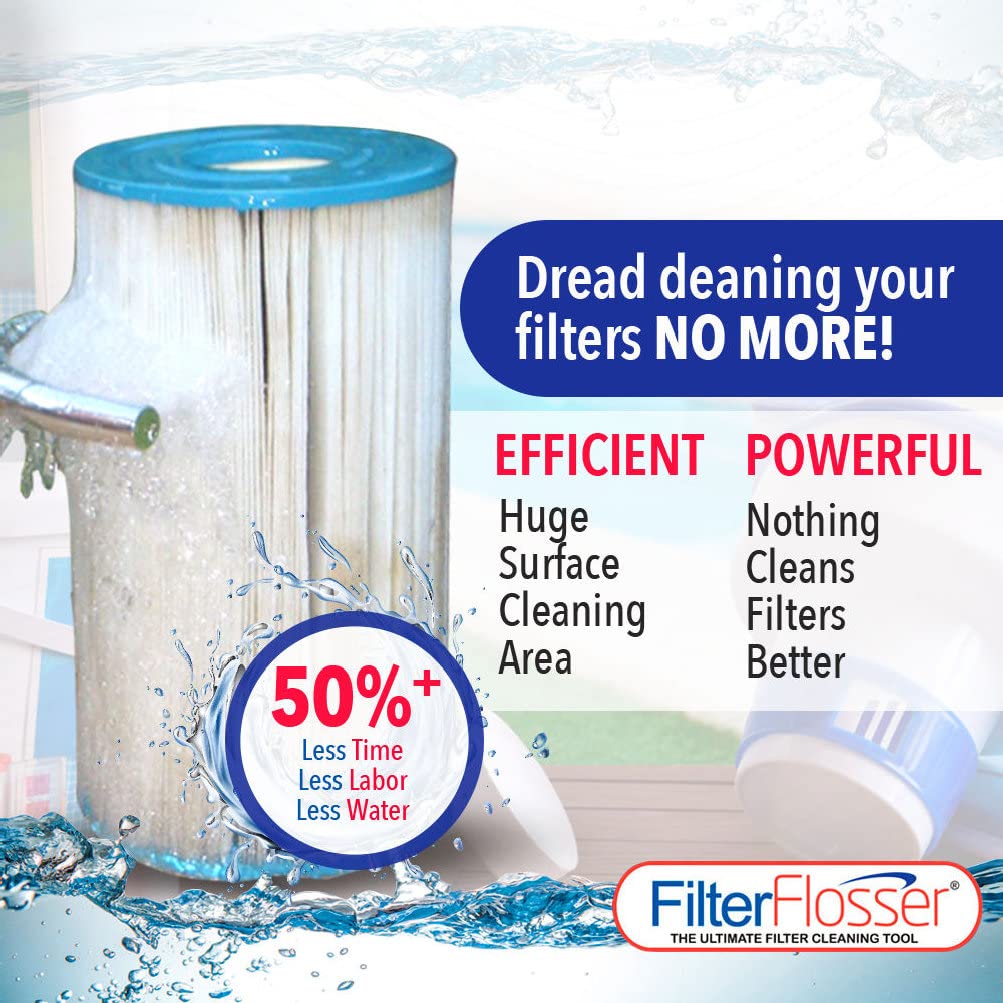 Filter Flosser - The Ultimate Cartridge Filter Cleaning Tool