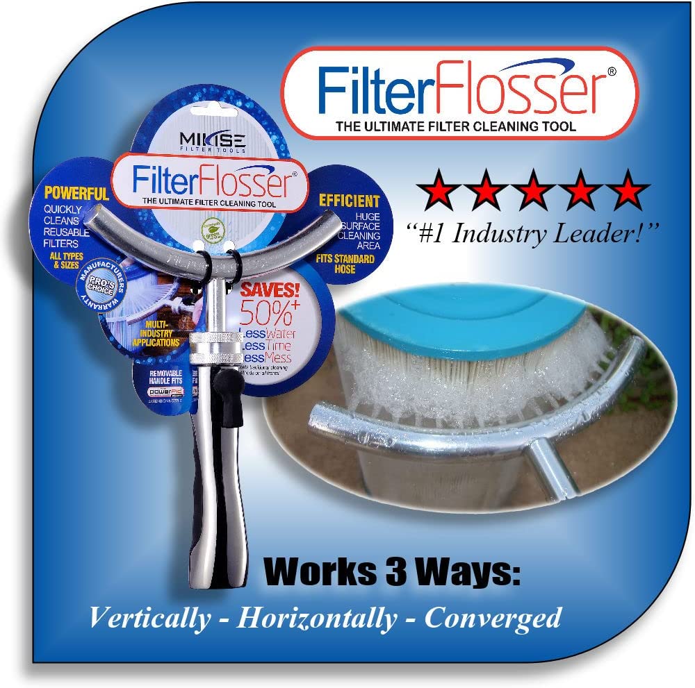 Filter Flosser - The Ultimate Cartridge Filter Cleaning Tool