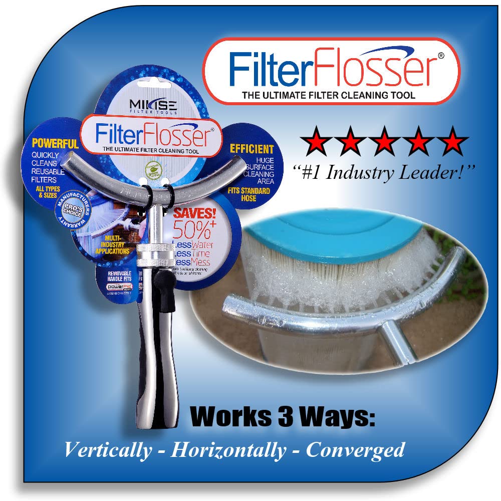 Filter Flosser - The Ultimate Cartridge Filter Cleaning Tool