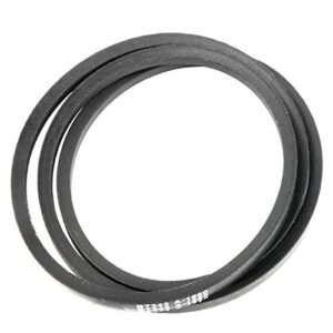 caltric deck/drive belt compatible with john deere srx75 srx95 sx75 sx85 m112006 (1/2 x 61-1/2) in