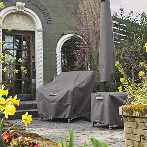 Classic Accessories Ravenna Water-Resistant 44 Inch Round Fire Pit Cover, Outdoor Firepit Cover