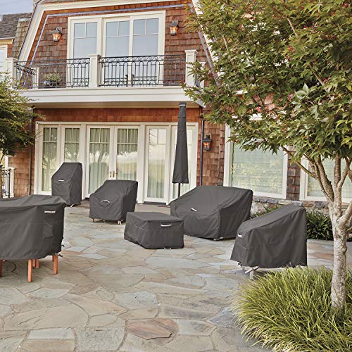 Classic Accessories Ravenna Square Hot Tub Cover, Large, Patio Furniture Covers