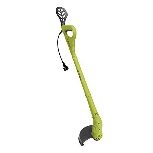 Sun Joe TRJ608E Electric String Trimmer, Green 10-Inch