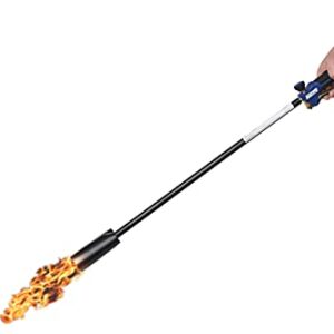 Flame King YSNPQ1000T 100,000 BTU Propane Torch Kit Heavy Duty Weed Burner, 10-ft Hose Regulator Assembly