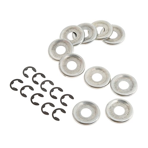 Hicello 10 Sets Clutch Drum Washer, Clutch Washer and E-Clip Kit Replacement for STIHL 017 018 021 023 025 MS170 MS180 MS230 MS210 MS250 9460 624 0801/0000 958 1022