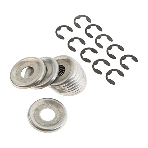 Hicello 10 Sets Clutch Drum Washer, Clutch Washer and E-Clip Kit Replacement for STIHL 017 018 021 023 025 MS170 MS180 MS230 MS210 MS250 9460 624 0801/0000 958 1022