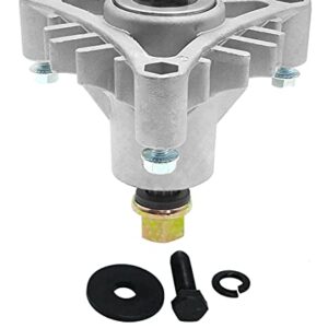 G.Times Spindle Assembly Replaces 143651 532143651 137553 137152 532-143651 Oregon 82-510 with Mounting Bolt and Blade Bolt Holes Tapped for Easier Install