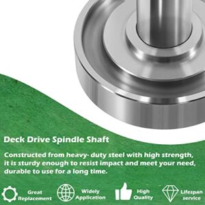 Sunluway Blade Spindle AM39912 Deck Drive Spindle Shaft for John Deere F510 F525 SRX75 SRX95 STX30 STX38 Lawn Mowers Garden Tractors Replaces AM39916, AM33098, AM30301, AM37999