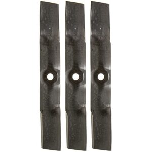 john deere uc22010 mower blades 3-pack 54″ deck gx225 gx335 gx345 x320 x500 x750 z535 z540 z445