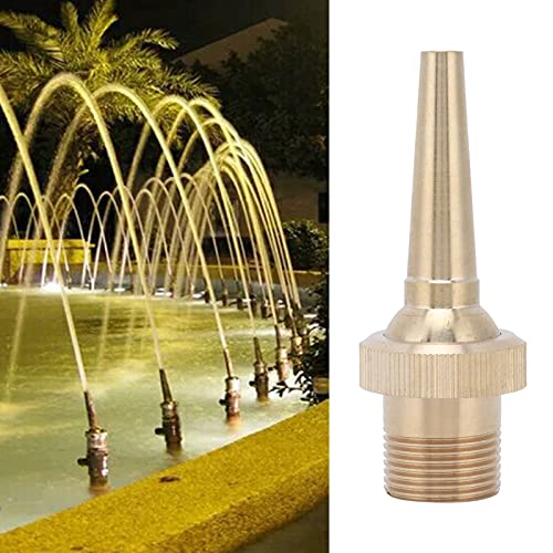 Adjustable Fountain Nozzle,Garden Jet Water Spray Head,Garden Parks Landscape Decoration,Used in Commercial and Architectural Fountains to Create Magnificent Landscapes(20mm)