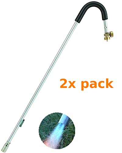 PAVEMADE Propane Torch Weed Burner Self lighting, 25,000 BTU, 34 Inches Long, Outdoor Garden Weeds Killer, Ergonomic Handle, Trigger Start, Propane Fuel Tank Not Included