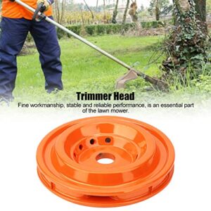 Walfront Aluminum Grass Trimmer for Mowing Garden Lawn Field Head Brush Cutter Strimmer Lawn Mower Accessory with 4 Trimmer Line, Power Tool Accessories