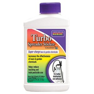 bonide 097 turbo spreader sticker 8 oz. – 2 pack