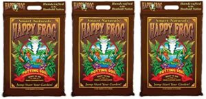 fox farm fx14054 happy frog potting soil, 12 quart (3-(pack))