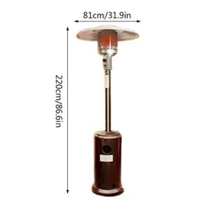 Garden Treasure Floor-standing Liquid Propane Terrace Heater Propane's Premium Outdoor Terrace Heater