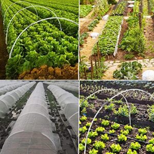 18 Pcs Upgraded Greenhouse Hoops Grow Tunnel Up,Garden Greenhouse Hoops,Arched Plant Support,Tunnel Hoop Greenhouse Frame,Frame Gardening Bed Tunnel Support Frame For Row Cover,Raised Beds,Farmland