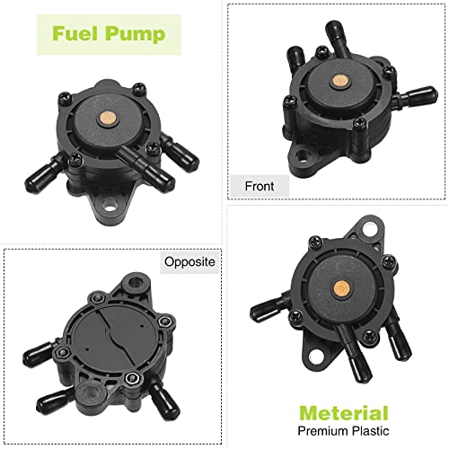 Chengu Fuel Pump Lawn Mower Compatible with 491922 691034 692313 808492 808656 808281 Fuel Pump for Outdoor Garden Lawn (4 Pcs)