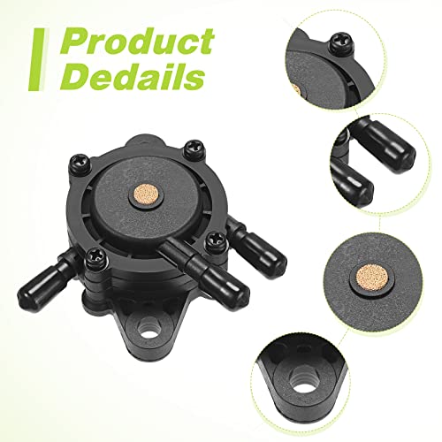 Chengu Fuel Pump Lawn Mower Compatible with 491922 691034 692313 808492 808656 808281 Fuel Pump for Outdoor Garden Lawn (4 Pcs)