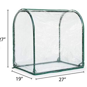 Topline Outdoor Mini Garden Greenhouse - 27 Inch