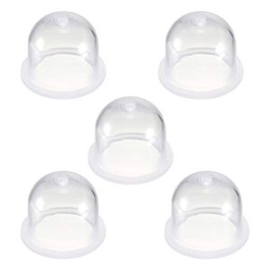 poweka pack of 5 primer bulb compatible with s-tihl fs46 fs45 fs55 fs40 fs40c fs50 fs90 string trimmer