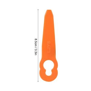 MAGT Lawn Mower Blade, 24pcs Garden Trimmer Blades Plastic Cutter Blade Replacement Parts Compatible with Stihl Polycut 2-2