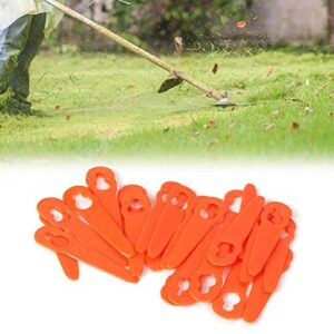 MAGT Lawn Mower Blade, 24pcs Garden Trimmer Blades Plastic Cutter Blade Replacement Parts Compatible with Stihl Polycut 2-2