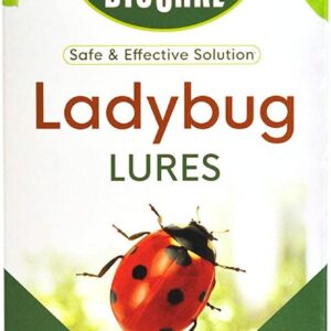 BioCare Ladybug Lures, Nontoxic and Pesticide-Free, Made in USA, 4 Count, Brown - S702