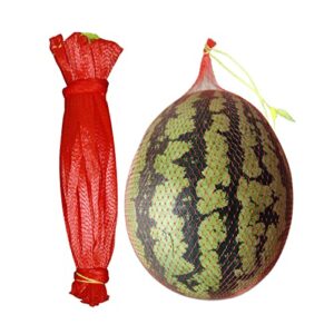 watermelon nets heavy duty watermelon nets hanging watermelon nets, melon hammock for garden reusable melon sling melon net bag for watermelon, honeydew melon, cucumbers, potato 23 inches 50 pack