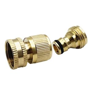 loensy water garden hose connector quick disconnect for garden hose pressure washer