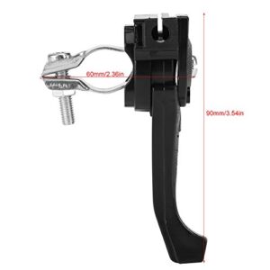 Ejoyous Trimmer Throttle Lever for 23~27mm Handlebar, Universal Lawnmower Throttle Control Lever with Screw Garden Agriculture Supply Parts