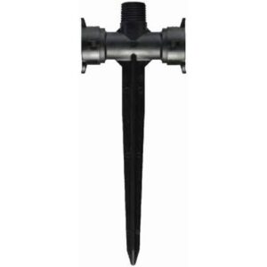 orbit dripmaster 67991 driplock inline stake, black