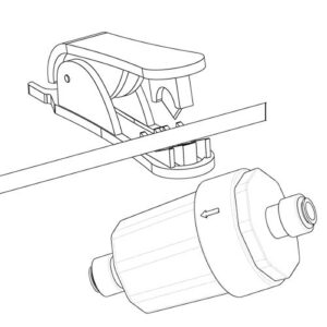 mistcooling - Patio Misting Kit Assembly - Make Your own Misting System - Easy to Build and Install - 5 Minute Installation (36Ft - 8 Nozzles)