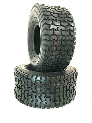 Two 13x5.00-6 13/500-6 Turf 4 Ply Lawn Mower Garden Tractor Tires 13x5-6 D265