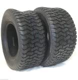 Two 13x5.00-6 13/500-6 Turf 4 Ply Lawn Mower Garden Tractor Tires 13x5-6 D265