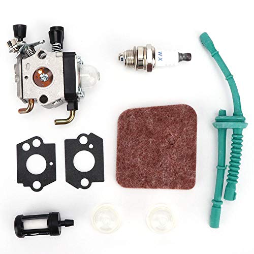 Carburetor Replacement Accessories, Garden Tool Carburetor Replacement Kit for Fs38 Fs45 Fs46 Fs55 Km55 Hl45 Fs55C Fs55R Fs55Rc Mower